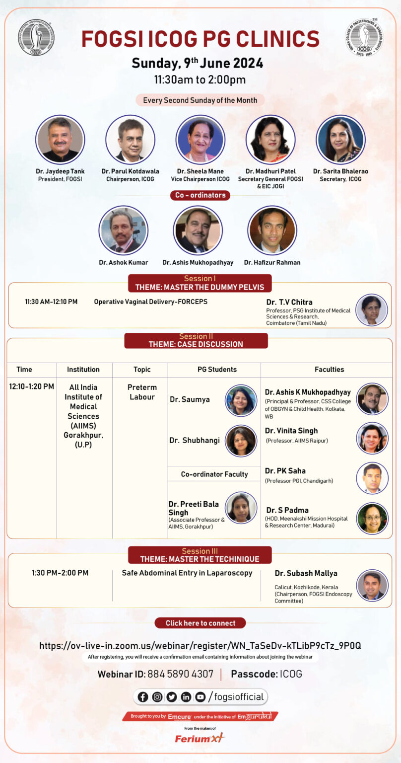 ICOGONLINE – Academic Wing of FOGSI – Academic Wing of FOGSI