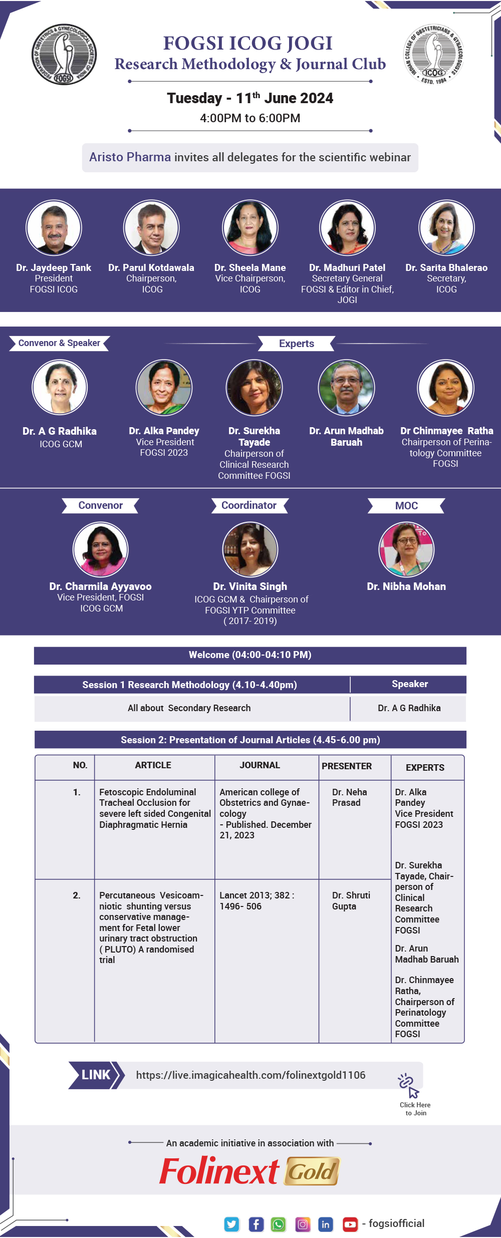 ICOGONLINE – Academic Wing of FOGSI – Academic Wing of FOGSI