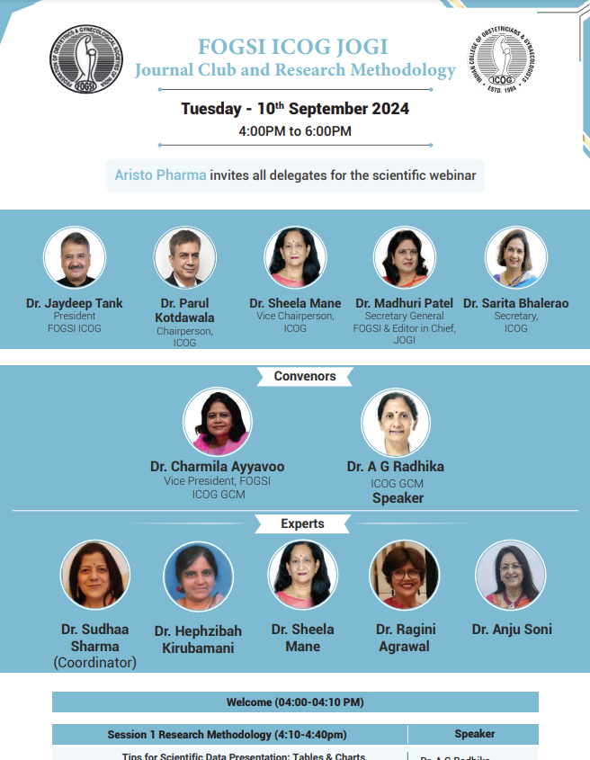 ICOGONLINE – Academic Wing of FOGSI – Academic Wing of FOGSI