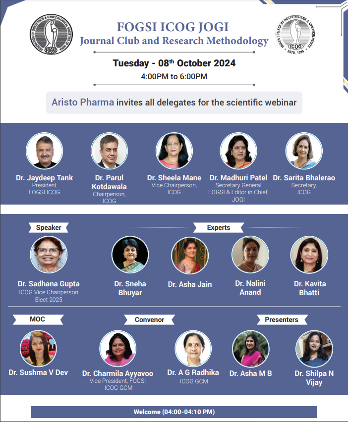 ICOGONLINE – Academic Wing of FOGSI – Academic Wing of FOGSI