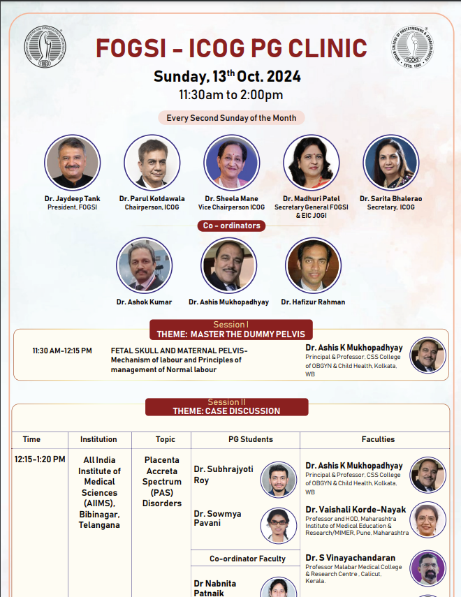 ICOGONLINE – Academic Wing of FOGSI – Academic Wing of FOGSI