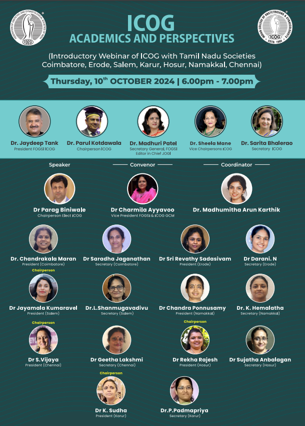 ICOGONLINE – Academic Wing of FOGSI – Academic Wing of FOGSI